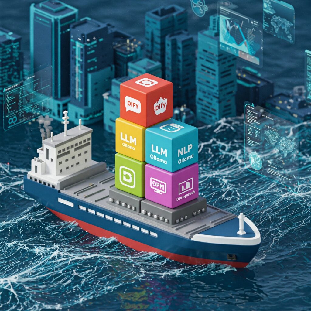 DockerでOllamaとDifyを連携してローカルLLM環境を作る（手順編） - ITの困り事を個別対応「福栄ラボ」